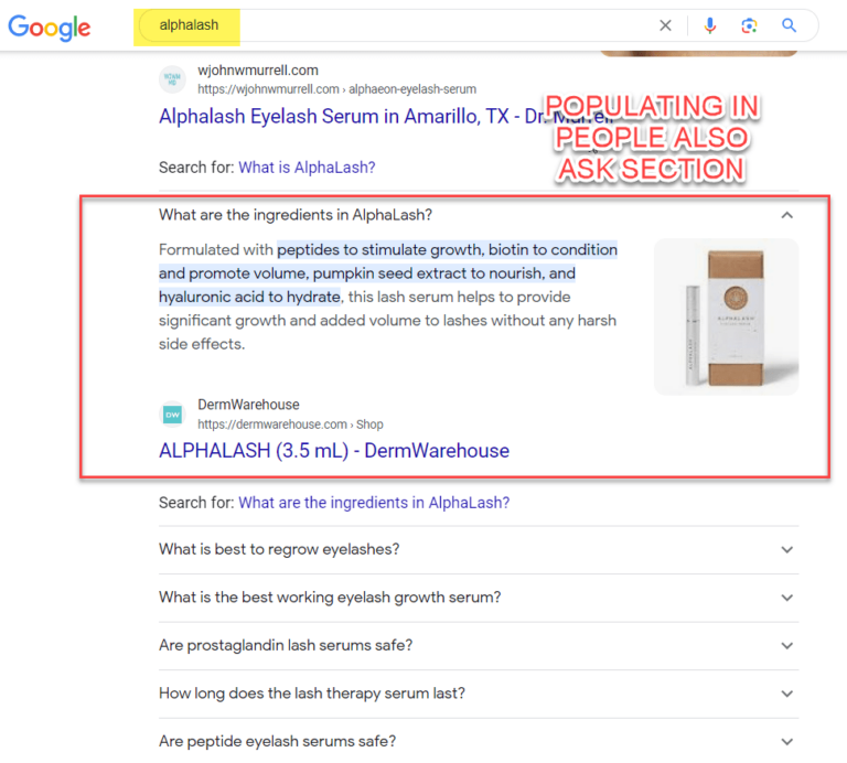 How to Appear in the People Also Ask Section on Google Search