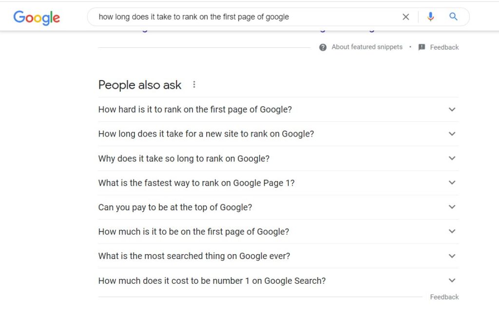 How to Appear in the People Also Ask Section on Google Search